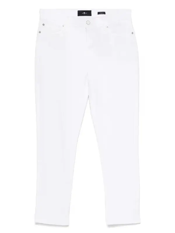 7 For All Mankind Josefina Jeans - White
