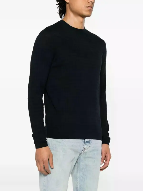Emporio Armani Wool Sweater - Blue