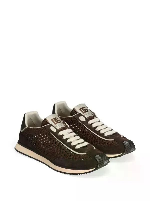Dolce & Gabbana Cushioned Sneakers - Brown