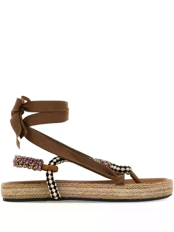 Isabel Marant Gypsa Leather Espadrilles