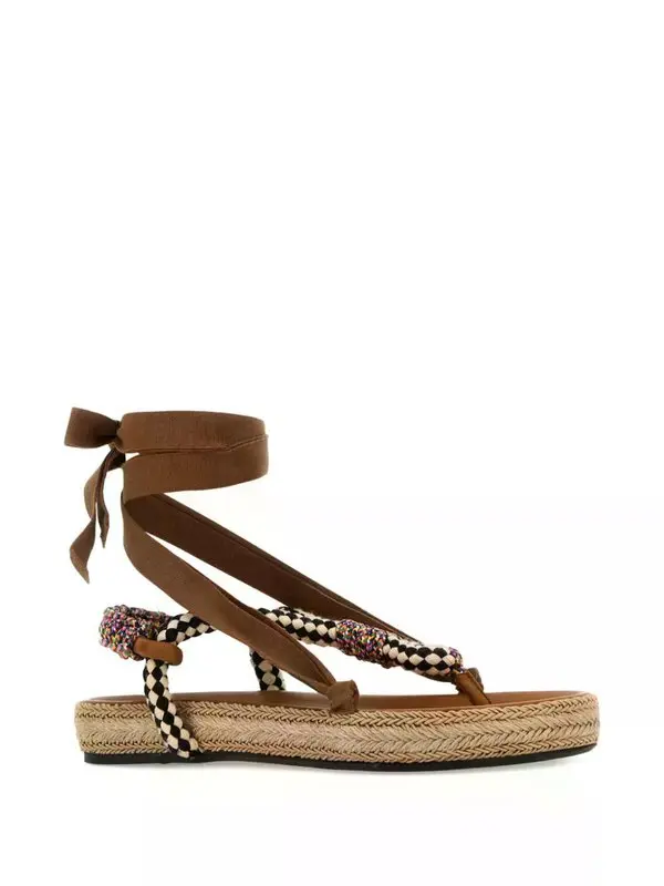 Isabel Marant Gypsa Leather Espadrilles