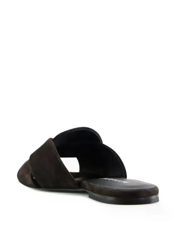 NOTABENE Fanny Twist-detail Slide Sandals