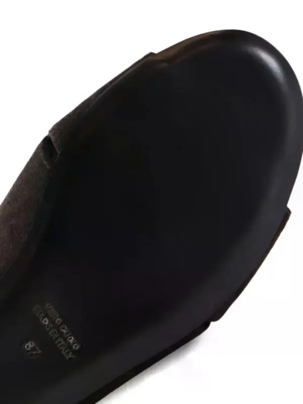 NOTABENE Fanny Twist-detail Slide Sandals