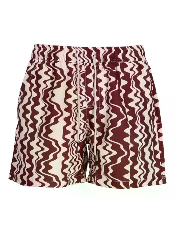 OAS Company Verve Swim Shorts - Red