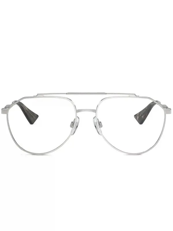 Dolce & Gabbana Pilot-frame Glasses - Silver