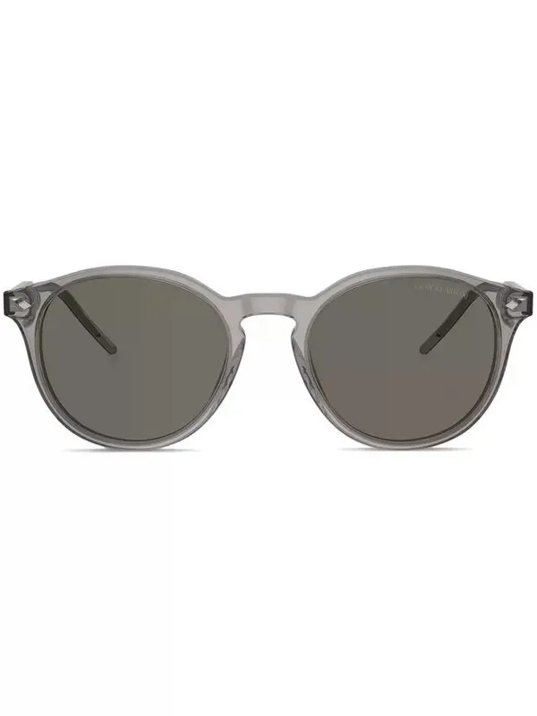 Giorgio Armani Round Frame Sunglasses - Grey