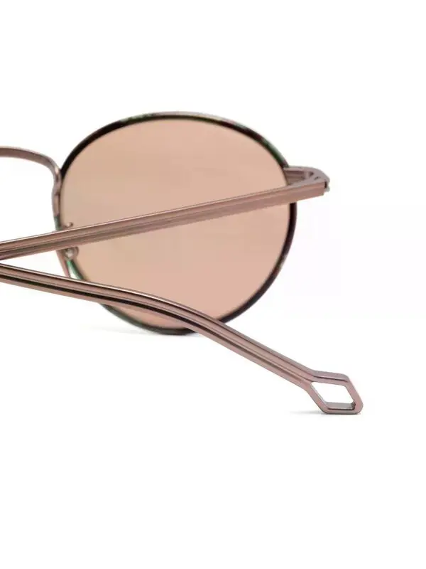 Giorgio Armani Round Frame Sunglasses