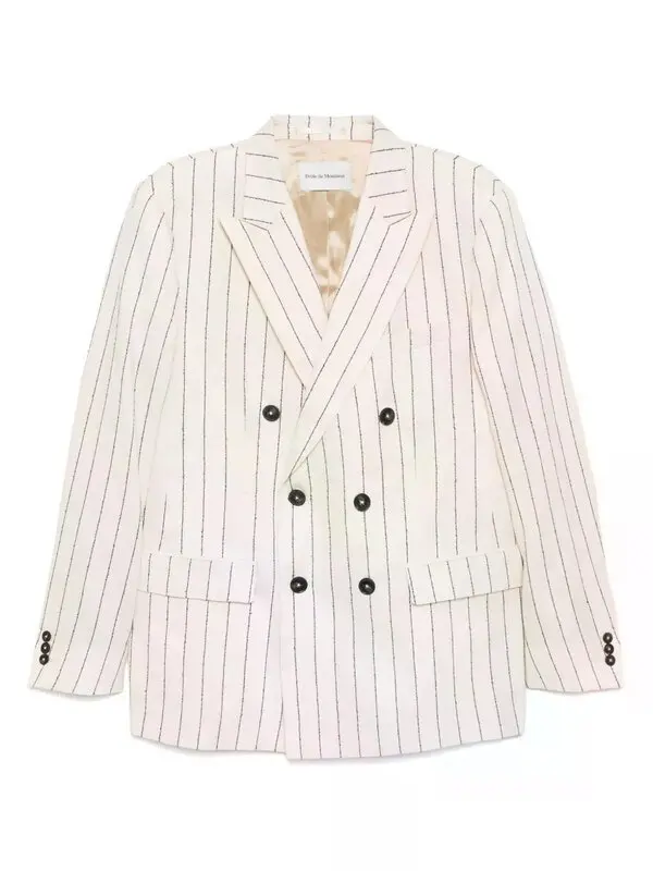Drole De Monsieur Striped Blazer