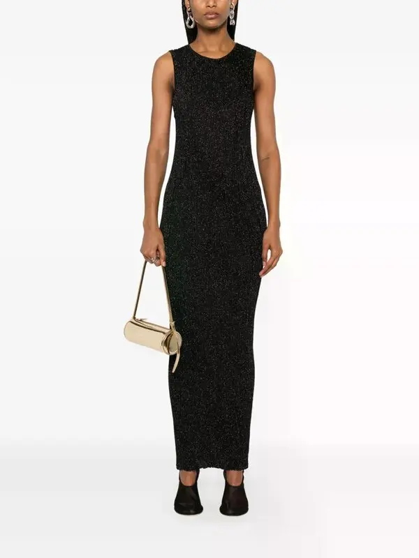 AKEP Lurex-detail Maxi Dress
