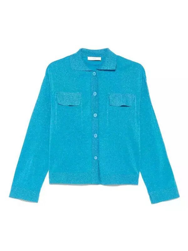 AKEP Lurex-detail Shirt
