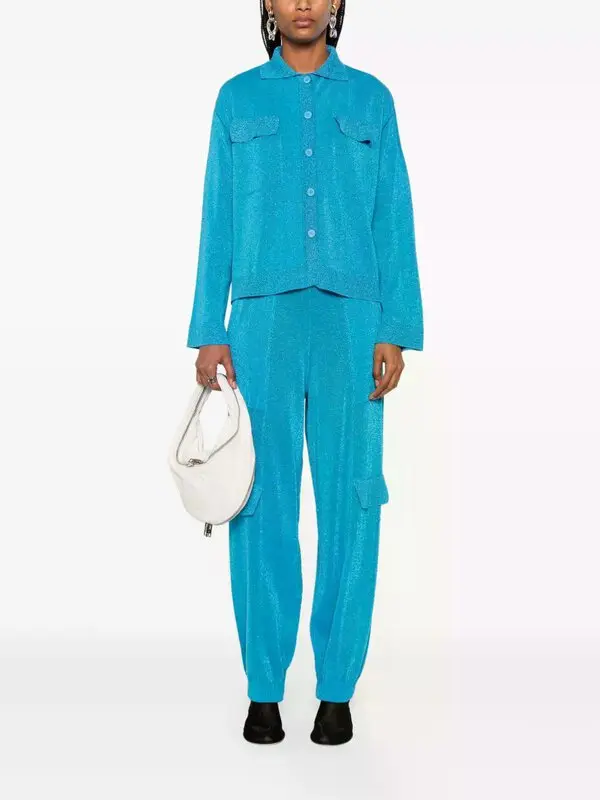 AKEP Lurex-detail Shirt