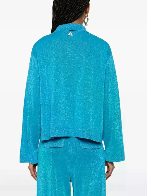 AKEP Lurex-detail Shirt