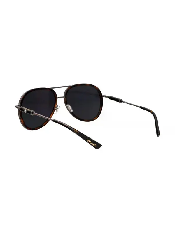 Versace Pilot-frame Sunglasses