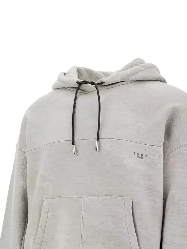1989 STUDIO Logo-embroidered Hoodie