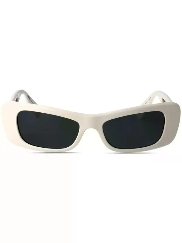 Versace Rectangle-frame Sunglasses - White
