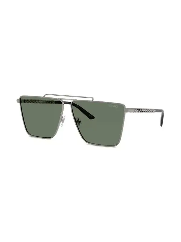 Versace Tubular Greca Sunglasses