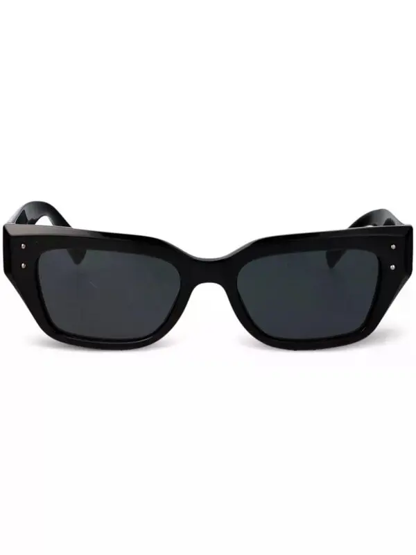Dolce & Gabbana Logo-print Sunglasses - Black