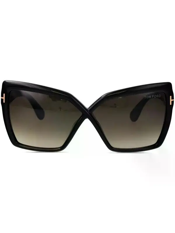 TOM FORD Fiore Sunglasses - Brown