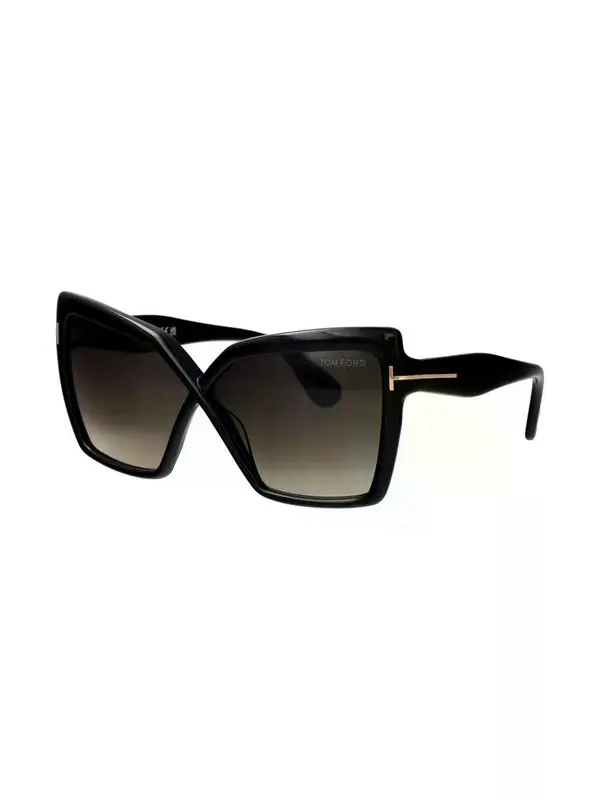 TOM FORD Fiore Sunglasses - Brown