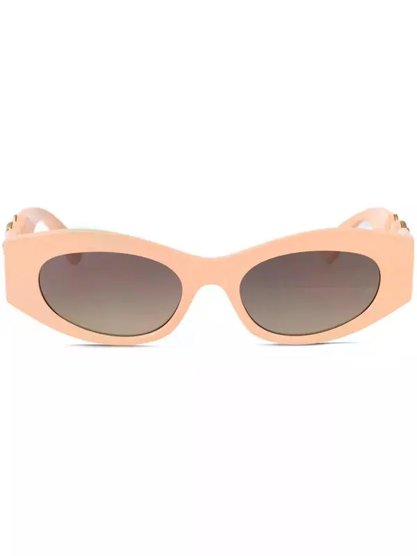 Versace Medusa Biggie Cat-eye Sunglasses - Neutrals