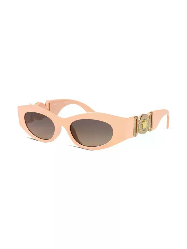 Versace Medusa Biggie Cat-eye Sunglasses - Neutrals