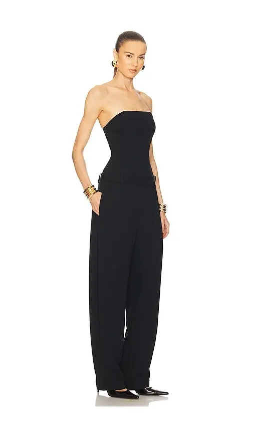HELSA The Heavy Crepe Jumpsuit