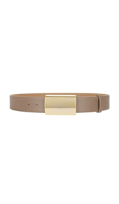 B-low The Belt Mason Leather Belt - Taupe & Gold