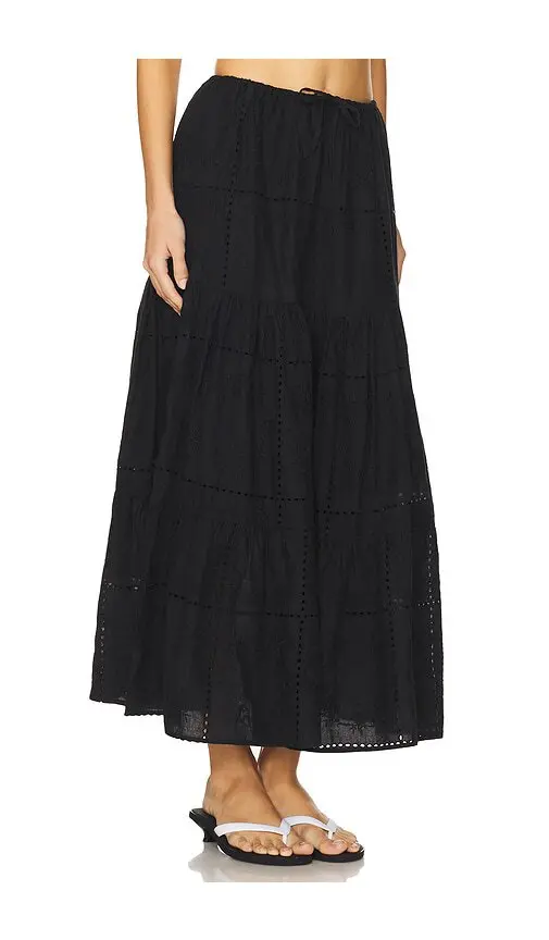 WeWoreWhat Midi Pull On Skirt