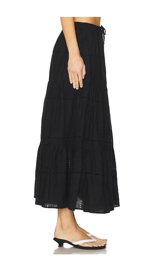 WeWoreWhat Midi Pull On Skirt