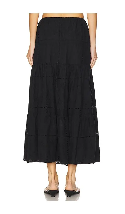 WeWoreWhat Midi Pull On Skirt