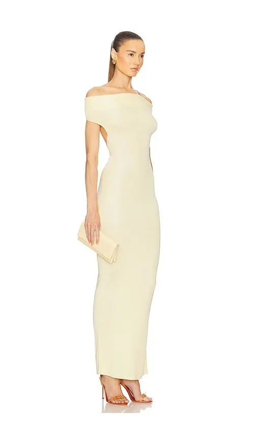 Helsa Aaliyah Maxi Knit Dress - Butter Yellow