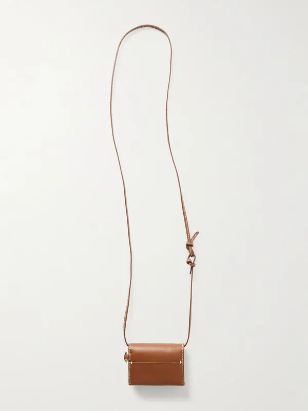 Lié Studio Stella Leather Wallet - Brown