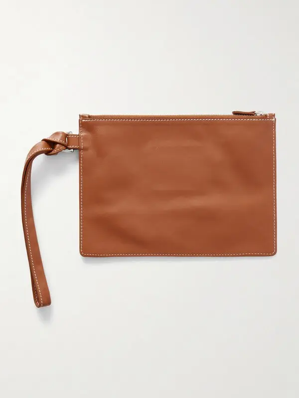 Lié Studio Charlie Leather Clutch - Brown