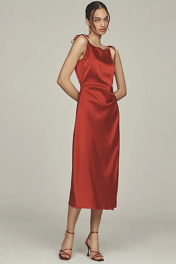 scotch and soda midi dress Open Back Midi Dress  Scotch & Soda