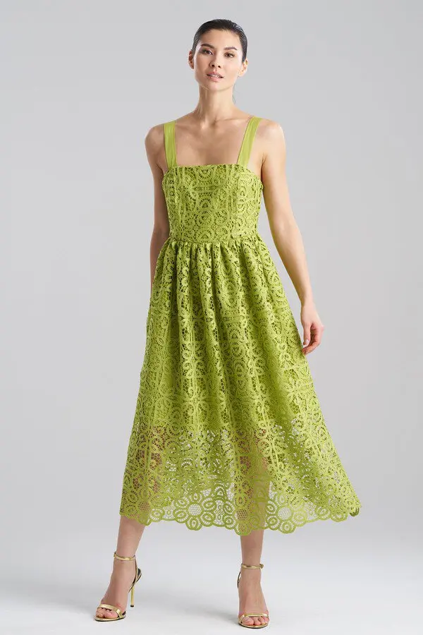 Natori Raffia Lace Sundress