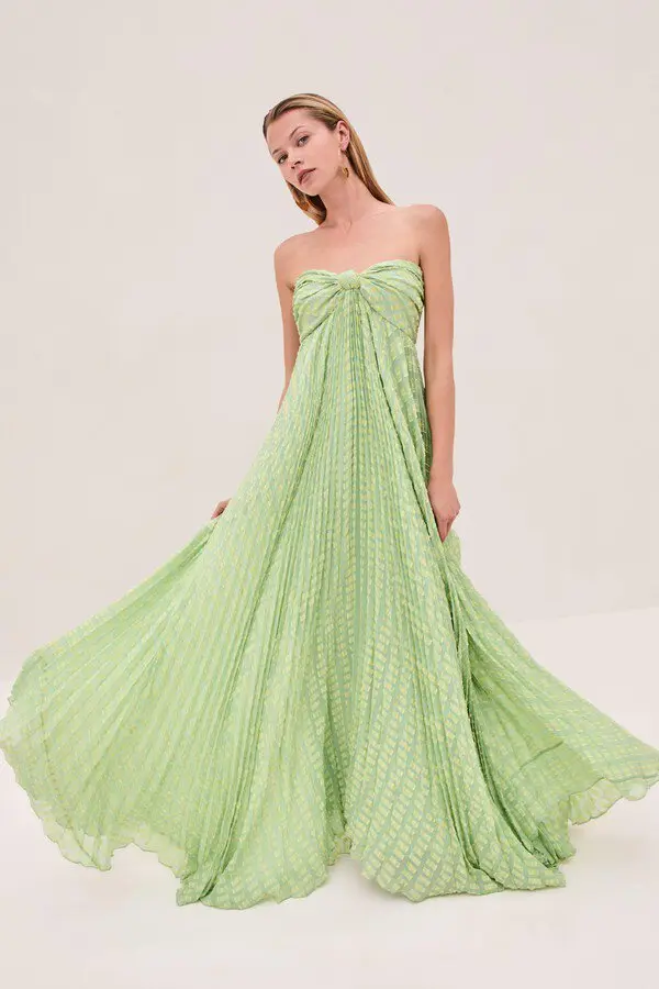 Alexis Green Maxi Dresses | Editorialist