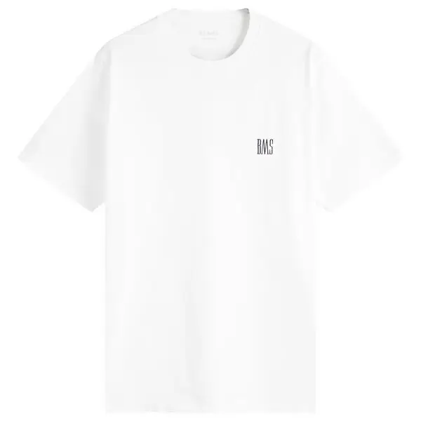 BEAMS Bms Logo T-shirt - White