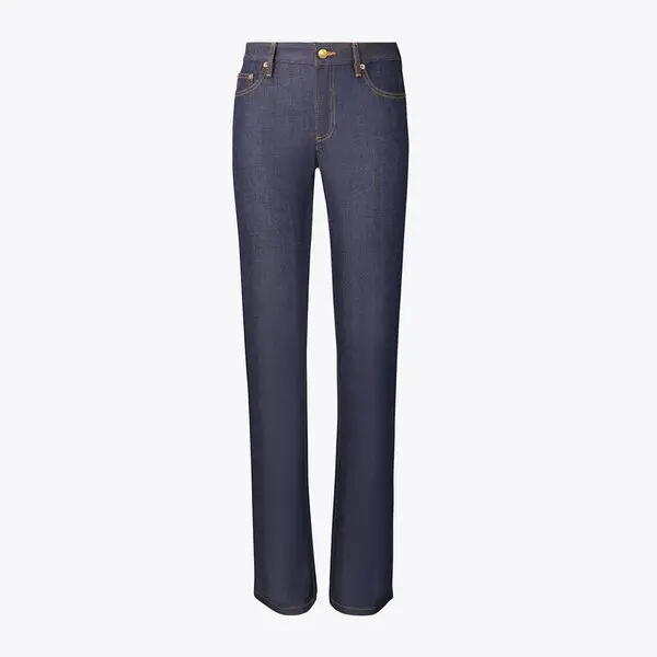 Tory Burch Cotton Skinny-leg Jean