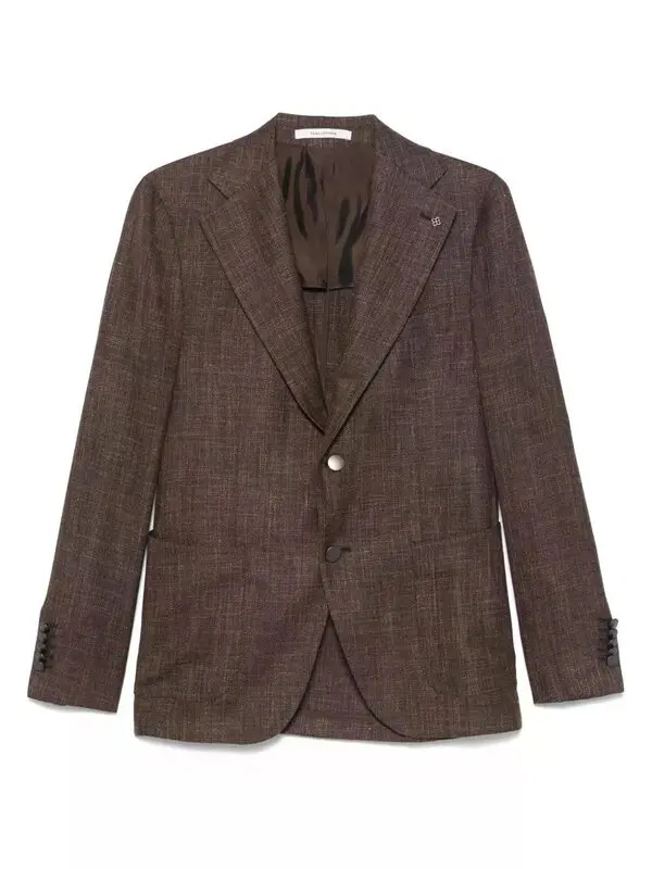 Tagliatore Brooch-detail Blazer