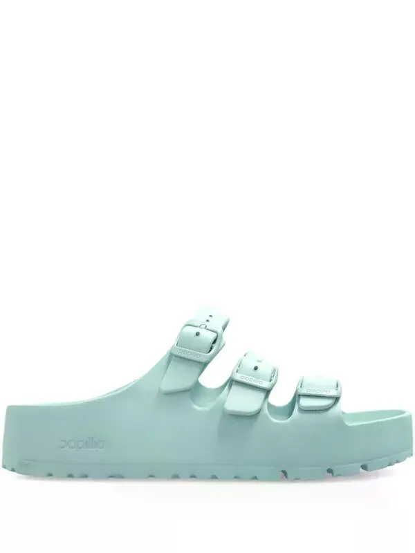BIRKENSTOCK Florida Eva Flex Platform Sandals - Green
