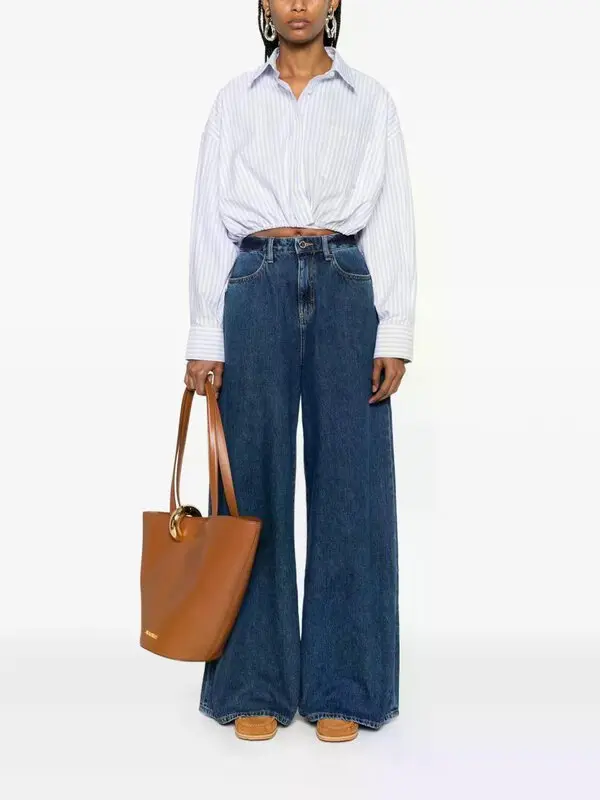 ICON DENIM LA Kendall Wide Leg Jeans