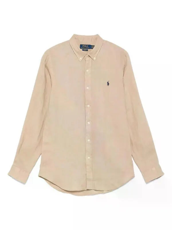 Polo Ralph Lauren Linen Shirt - Neutrals