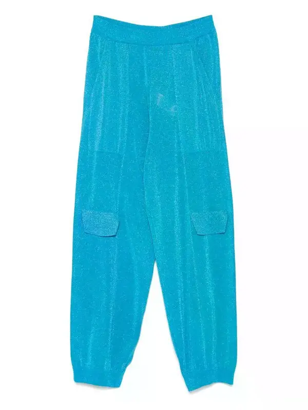 AKEP Lurex-detail Track Pants