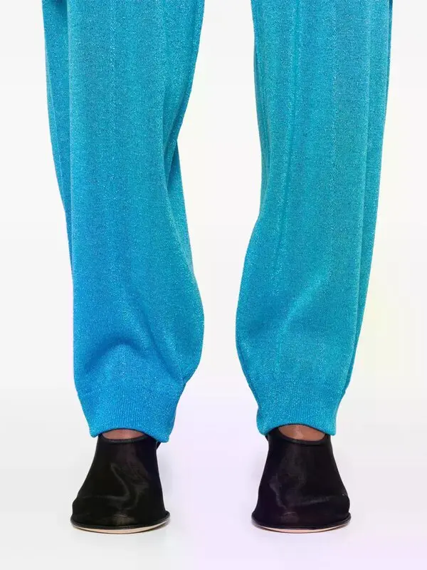 AKEP Lurex-detail Track Pants