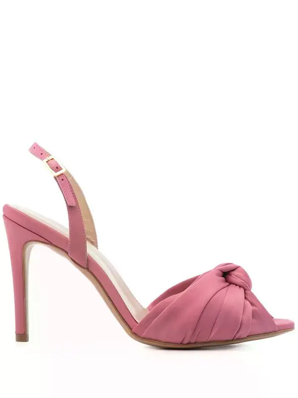 GINISSIMA 95mm Satined Sandals