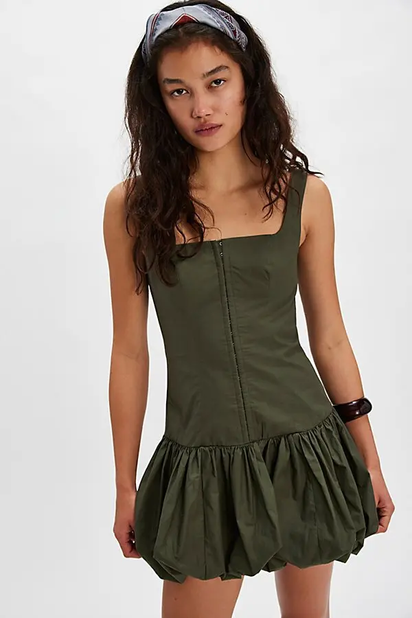 shona joy green mini dress Natalya Geo Short Dress - Seafoam