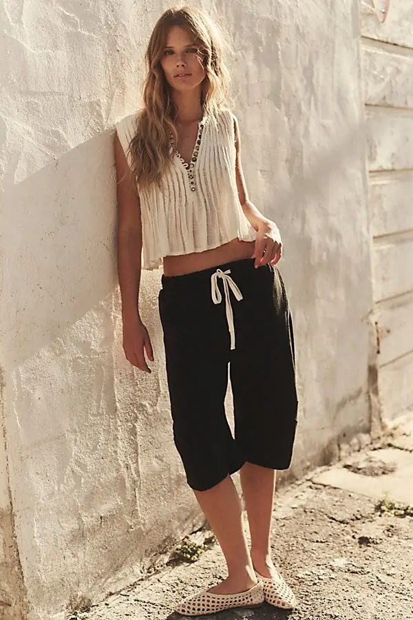 Free People Max Shorts - Black