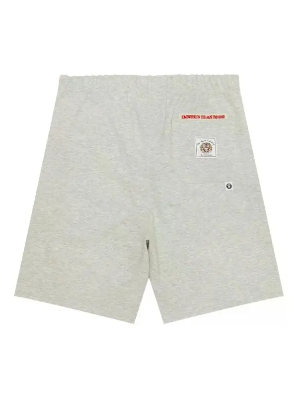 AAPE BY *A BATHING APE® Logo-patch Shorts