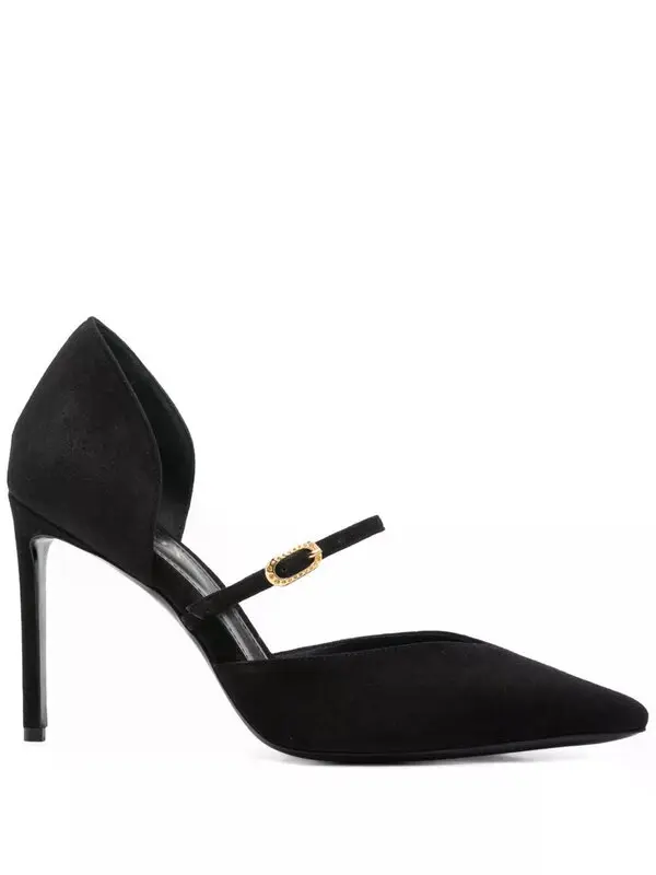 GINISSIMA 95mm Buckle-strap Pumps