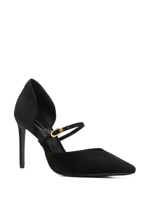 GINISSIMA 95mm Buckle-strap Pumps